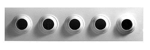 Bah- m1 400x100 - grille multi buse 1 rang 4 buses - BAH-M1 400X100 ...