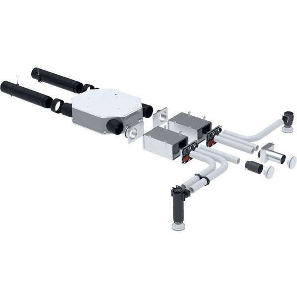 Kits VMC Double-flux et réseau de distribution d’air - Comfokit ComfoAir Flex350 DN90 - 30006364 ...