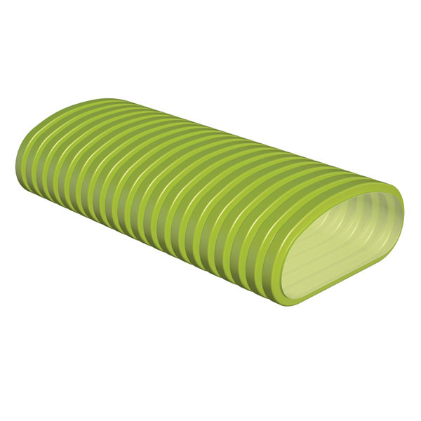 Conduit semi-rigide ovale long.30m antibactérien et antistatique ...