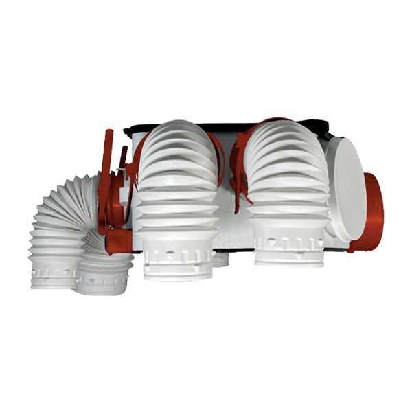Kit VMC simple flux hygroréglable - OCTEO HYGRO ECOWATT+ KHB T3/7P ...