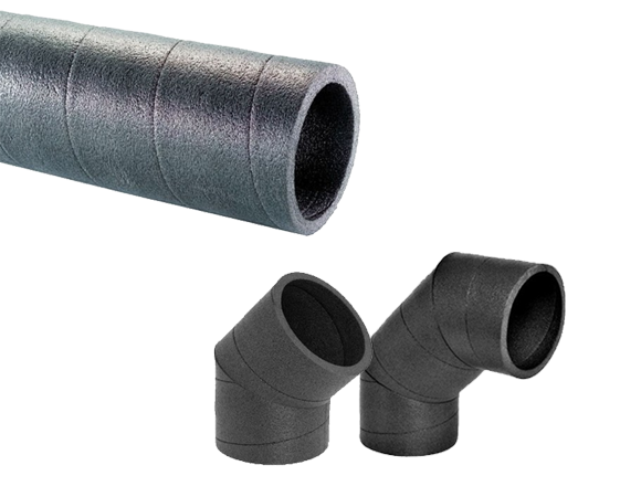 Conduit rigide polyéthylène isolé D80 - ISO-PE - ECONONAME