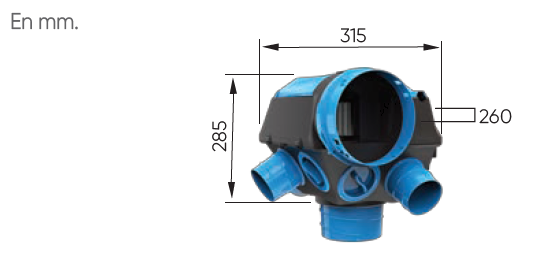 VMC simple flux hygroréglable - Hygrocosy BC - ATLANTIC