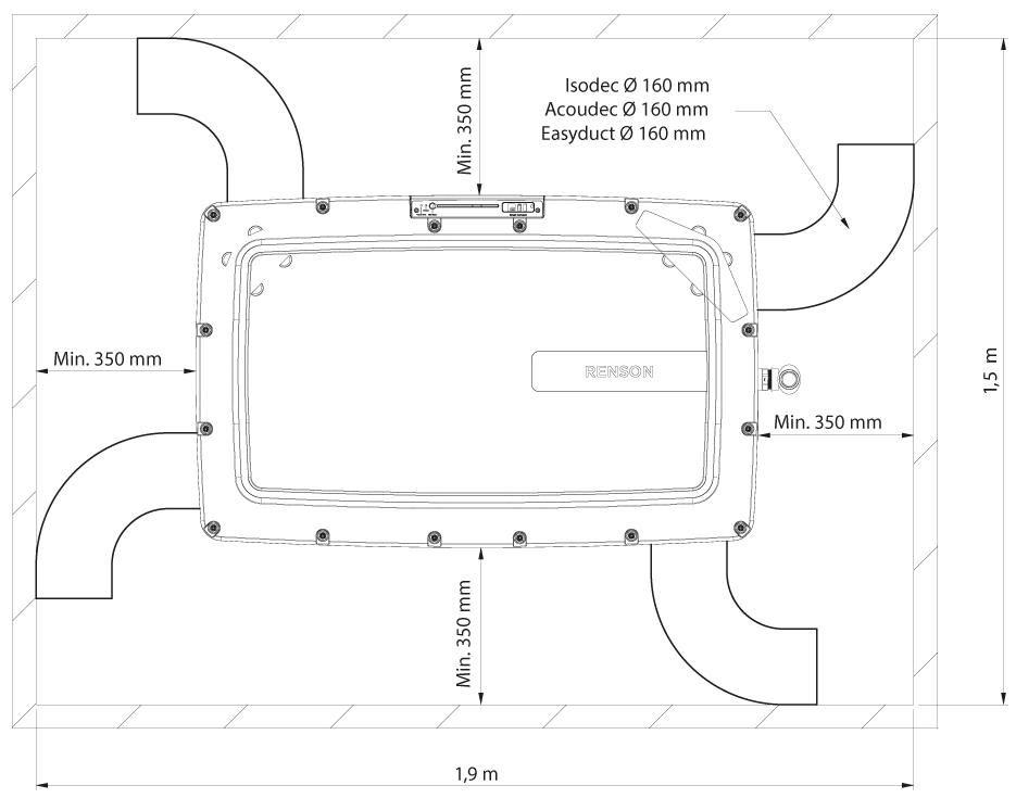 VMC double flux - FLUX+ FLAT - RENSON