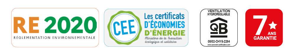 VMC simple flux hygroréglable - OCTEO HYGRO ECOWATT HP+ HA/HB N ...