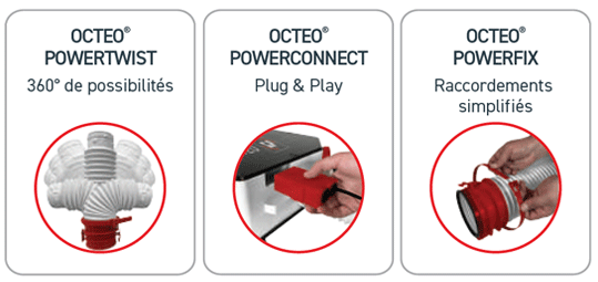 VMC simple flux hygroréglable - OCTEO Ecowatt - S&P UNELVENT